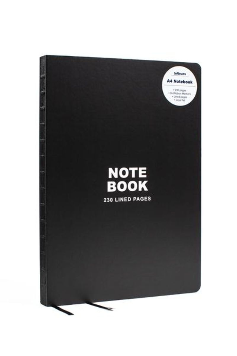 Teneues - Notebook Hardcover A4 - 230 Lined Pages with Lay Flat Binding ...