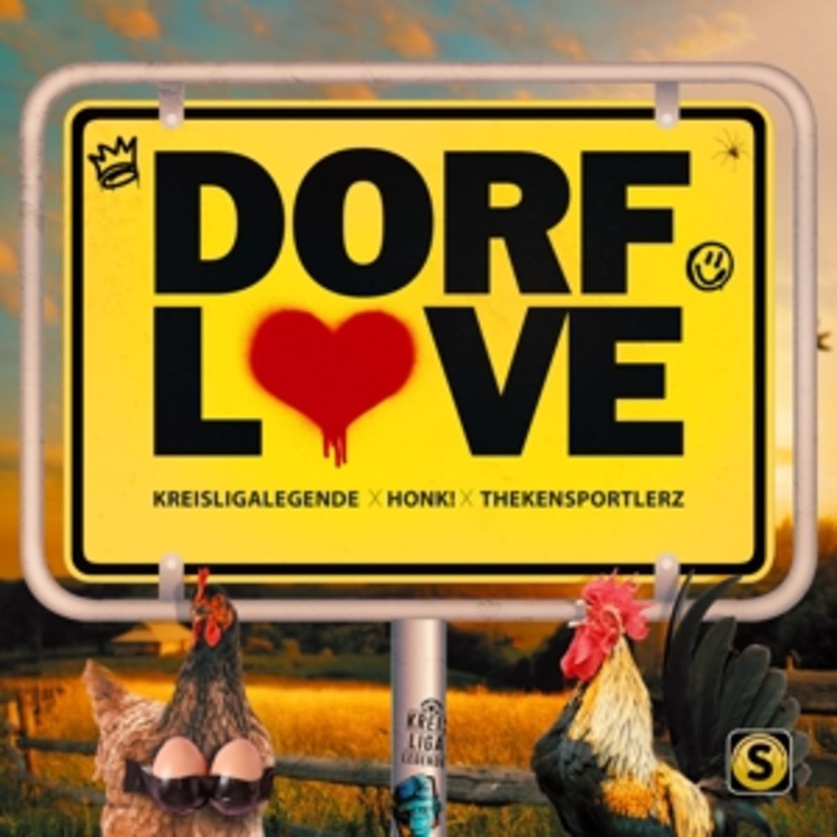 Dorflove von Honk! & Thekensportlerz Kreisligalegende auf Single-CD ...