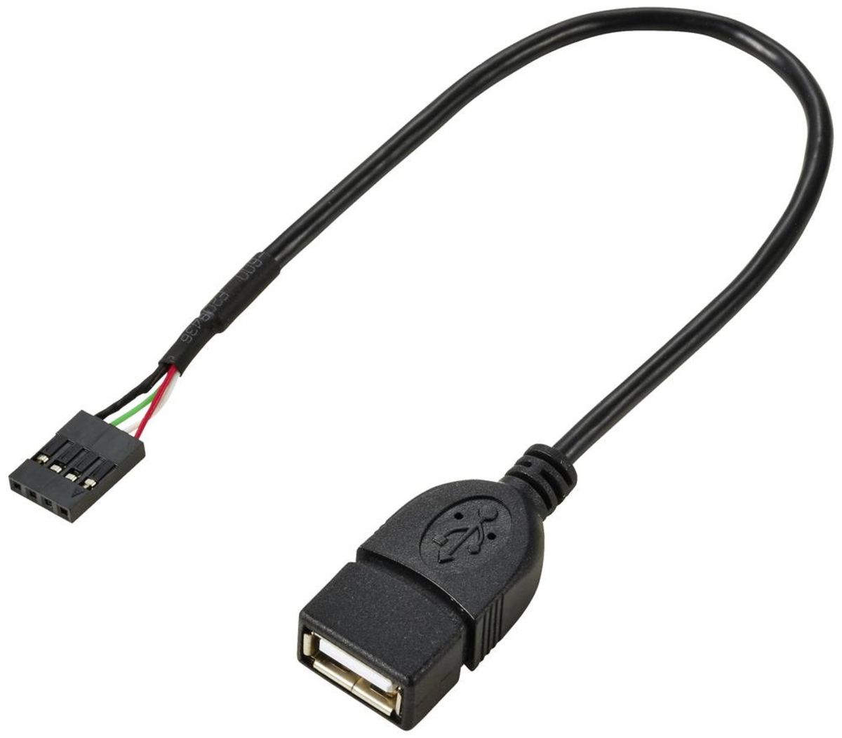 Renkforce USB-Kabel USB 2.0Pfostenstecker 4pol., USB-A Buchse 0.20m ...