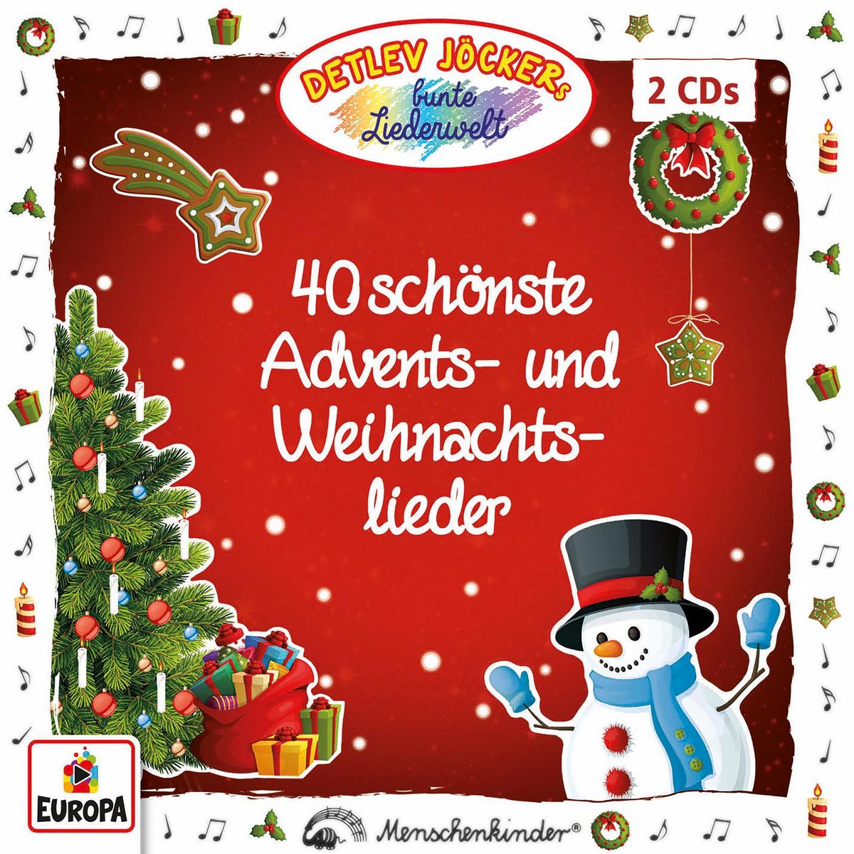 '40 schönste Advents- und Weihnachtslieder' von 'Detlev Jöcker' auf 'CD ...