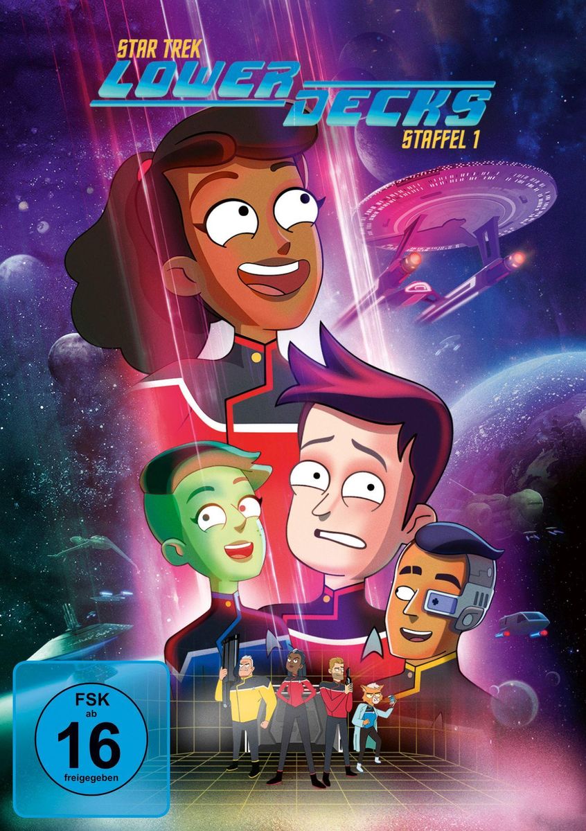 'STAR TREK: Lower Decks - Staffel 1 [2 DVDs]' von '' - 'DVD'