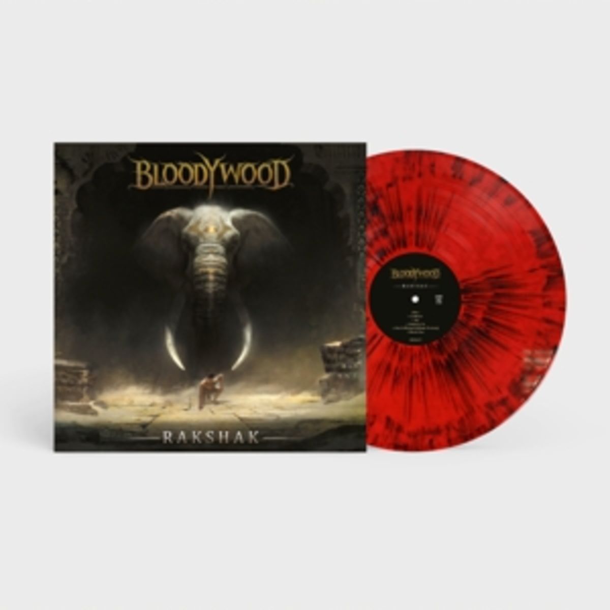 'Rakshak (Red/Black Splatter Vinyl)' von 'Bloodywood' auf 'Vinyl' - Musik