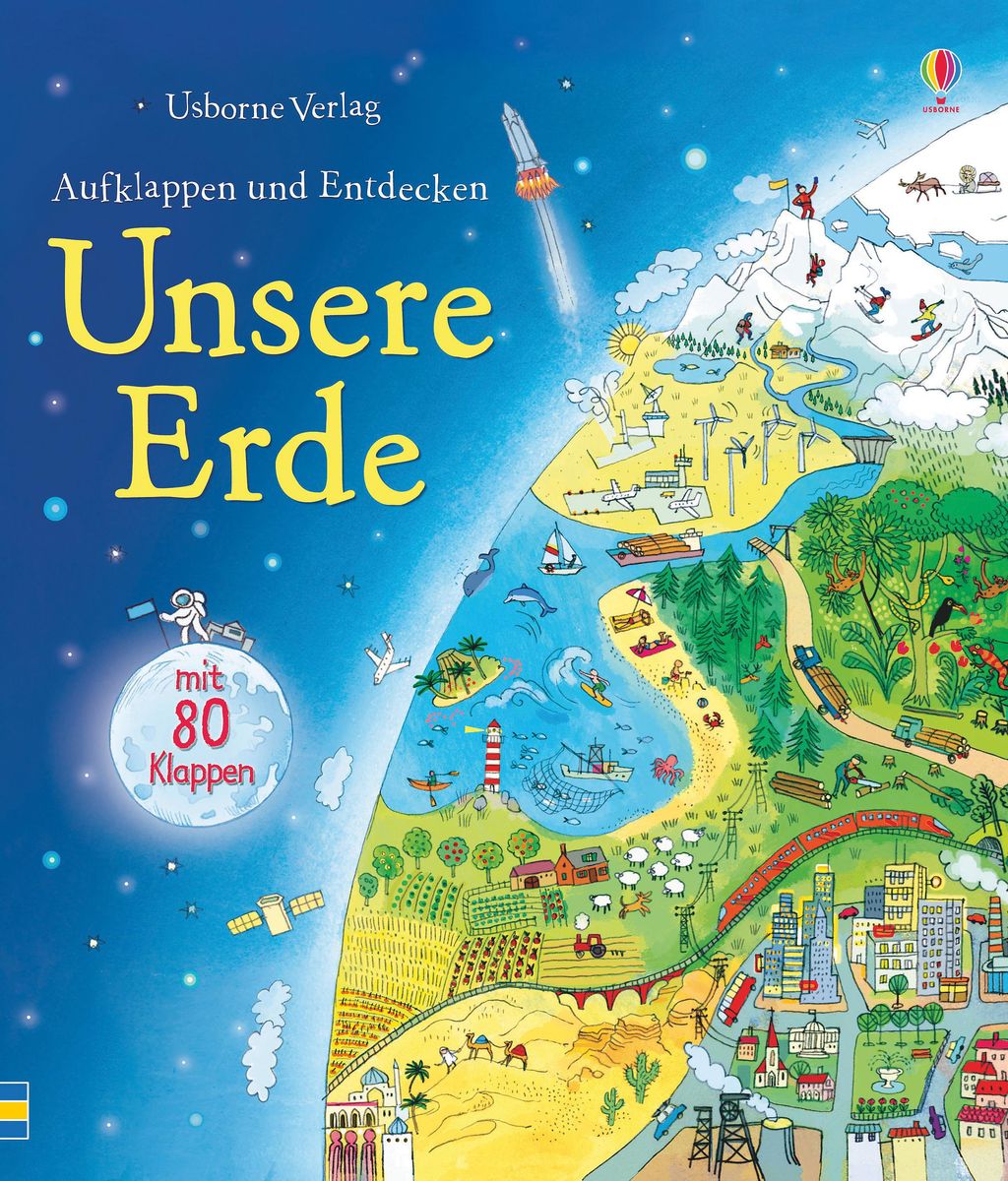 Aufklappen und Entdecken: Unsere Erde von Emily Bone - Buch - 978-1 ...