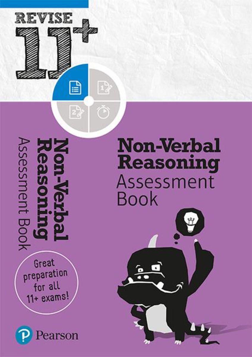 'Pearson REVISE 11+ Non-Verbal Reasoning Assessment Book for the 2023 and 2024 exams ...