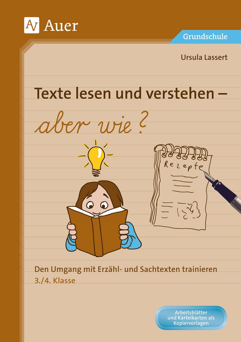 'Texte lesen und verstehen - aber wie?' - 'Grundschule' Schulbuch ...