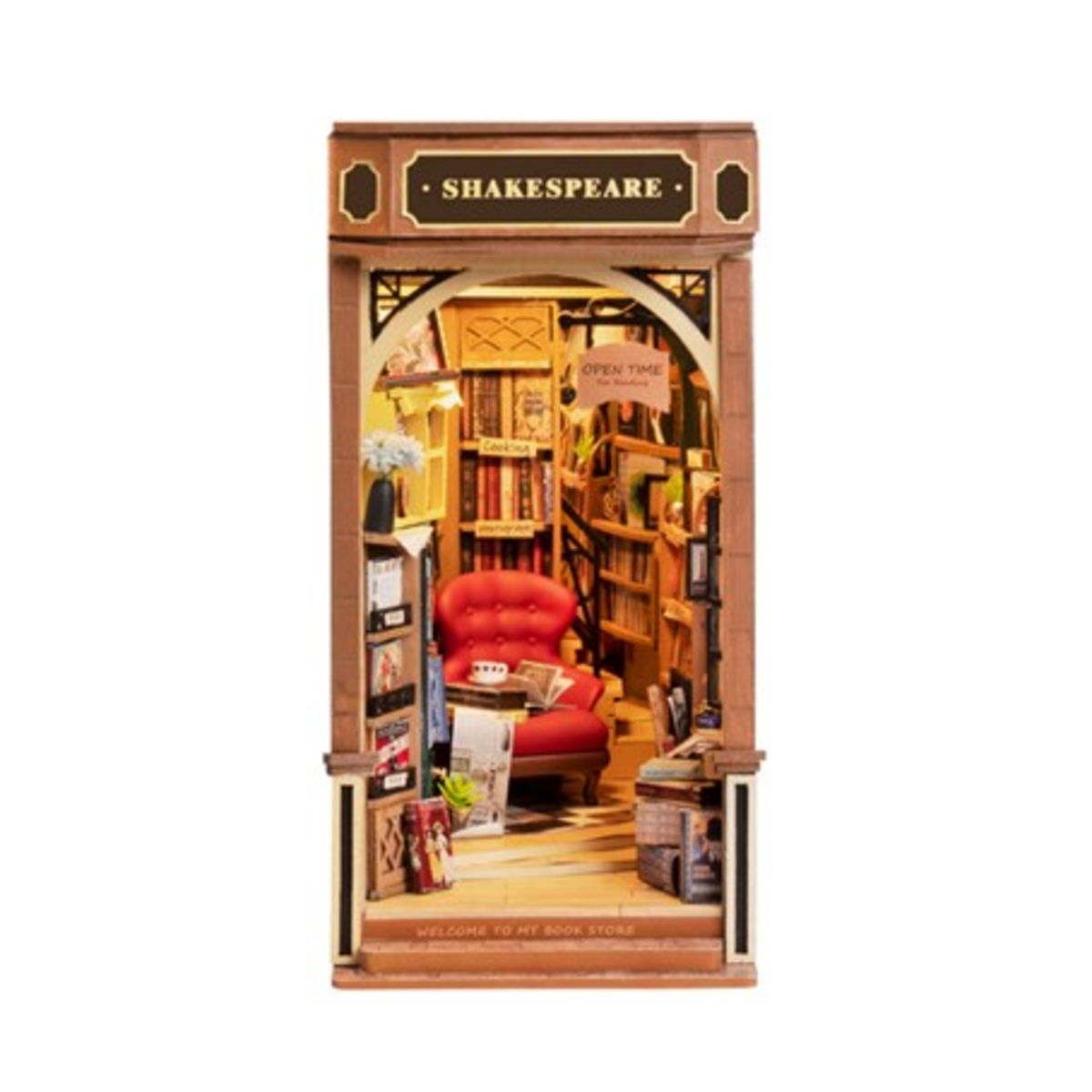 Book Nook Modellbausatz „Bookstore“ online kaufen | Thalia