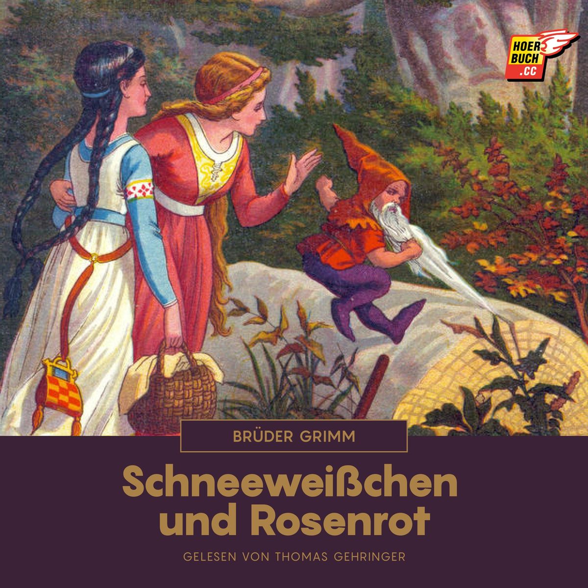'Schneeweißchen und Rosenrot' von 'Brüder Grimm' - Hörbuch-Download