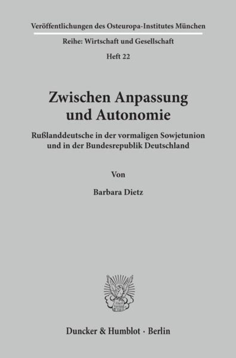 "Zwischen Anpassung und Autonomie." online kaufen