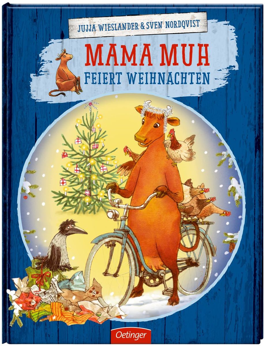Mama Muh feiert Weihnachten / Mama Muh Bd.9 von Jujja Wieslander - Buch ...