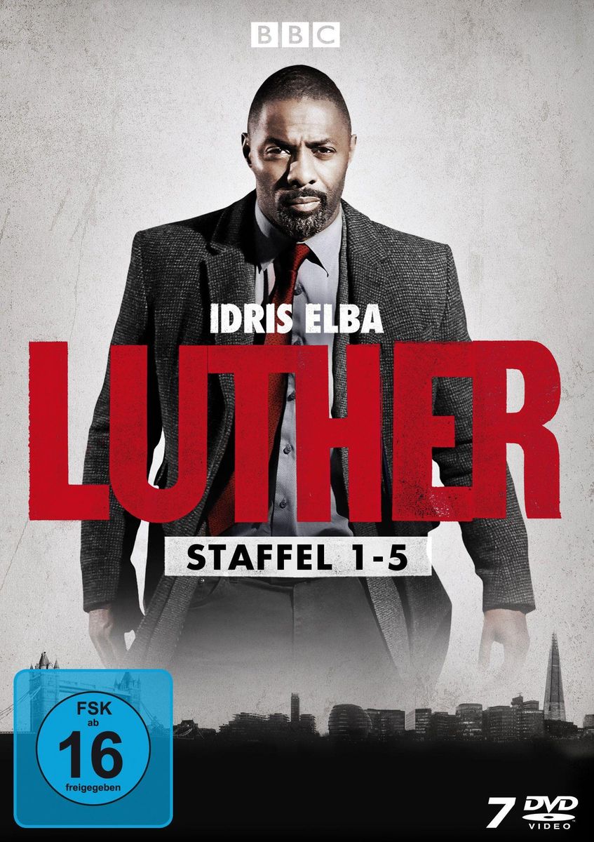 Luther - Die komplette Serie (Staffel 1-5) LTD. [7 DVDs] von Jamie ...