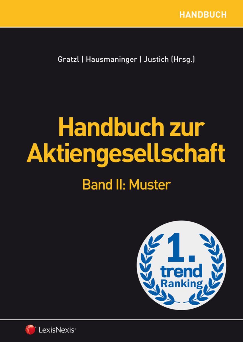 Handbuch zur Aktiengesellschaft / Handbuch zur Aktiengesellschaft, Band ...