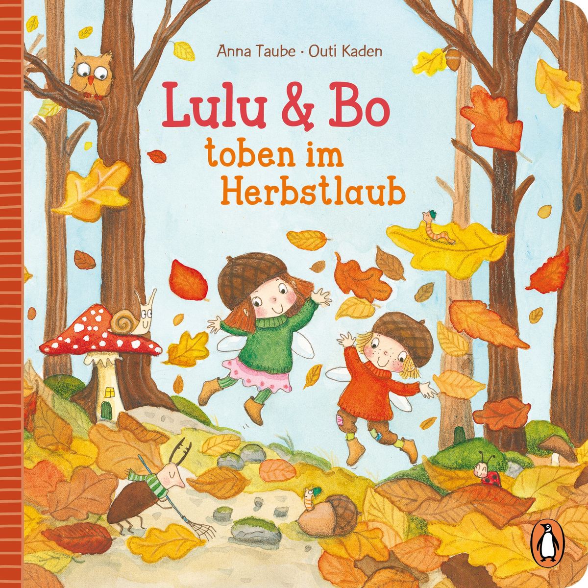 "Lulu & Bo toben im Herbstlaub" online kaufen