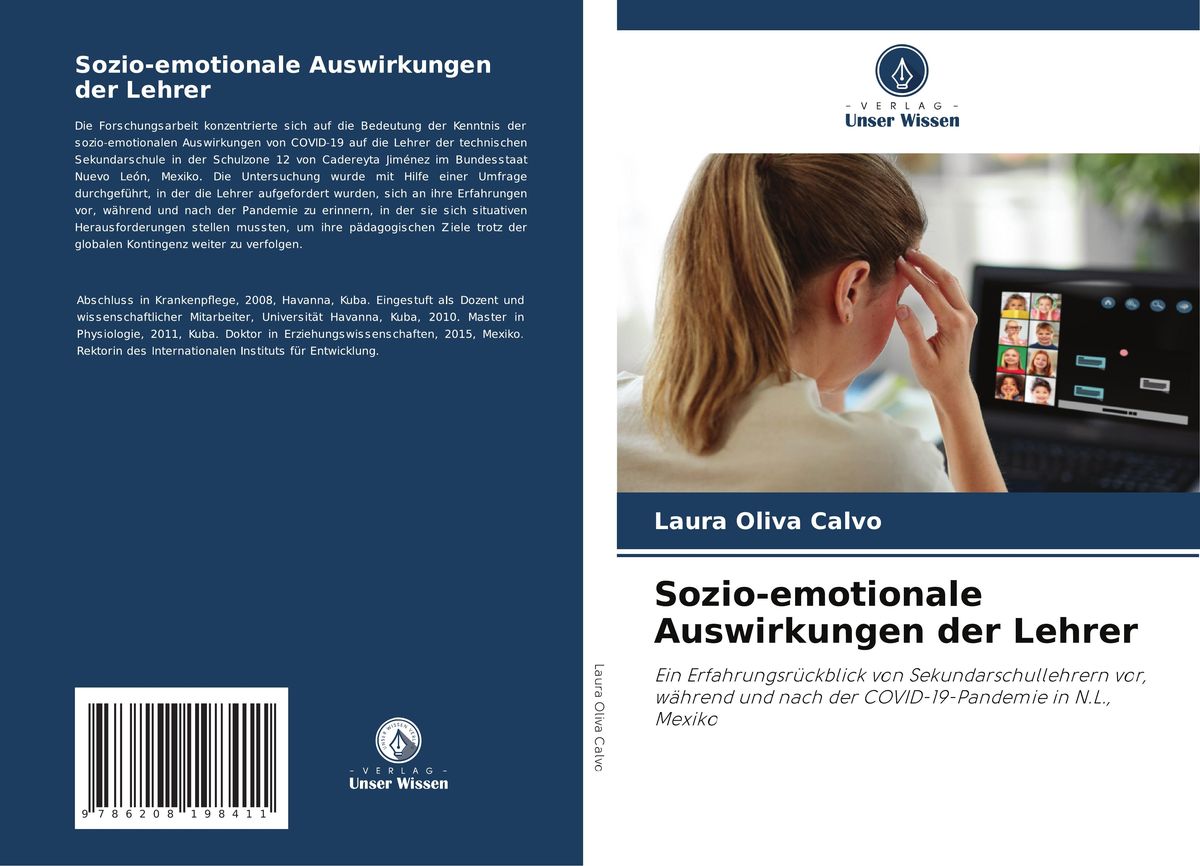 'Sozio-emotionale Auswirkungen der Lehrer' von 'Laura Oliva Calvo' - Buch - '978-620-8-19841-1'