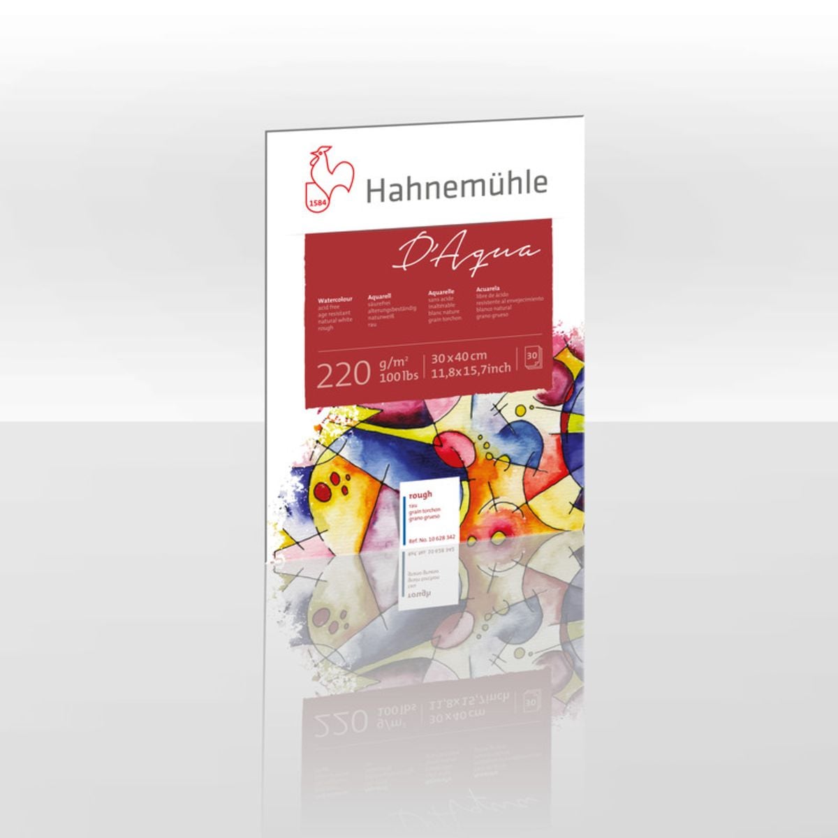 Hahnemühle Papier D'Aqua, 30 x 40 cm, 220 g/m² - Künstlerpapier ...