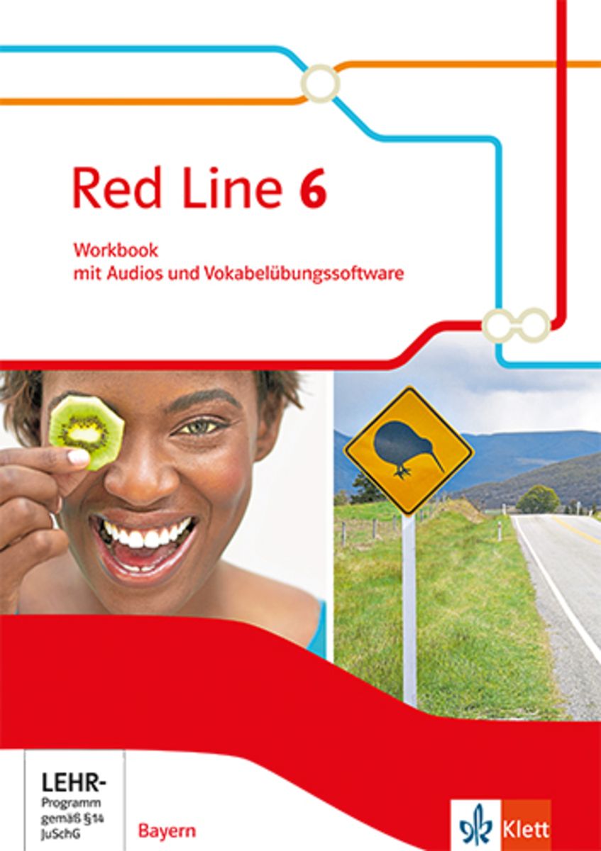 'Red Line 6. Workbook mit Audios und Vokabelübungssoftware Klasse 10. Ausgabe Bayern ...