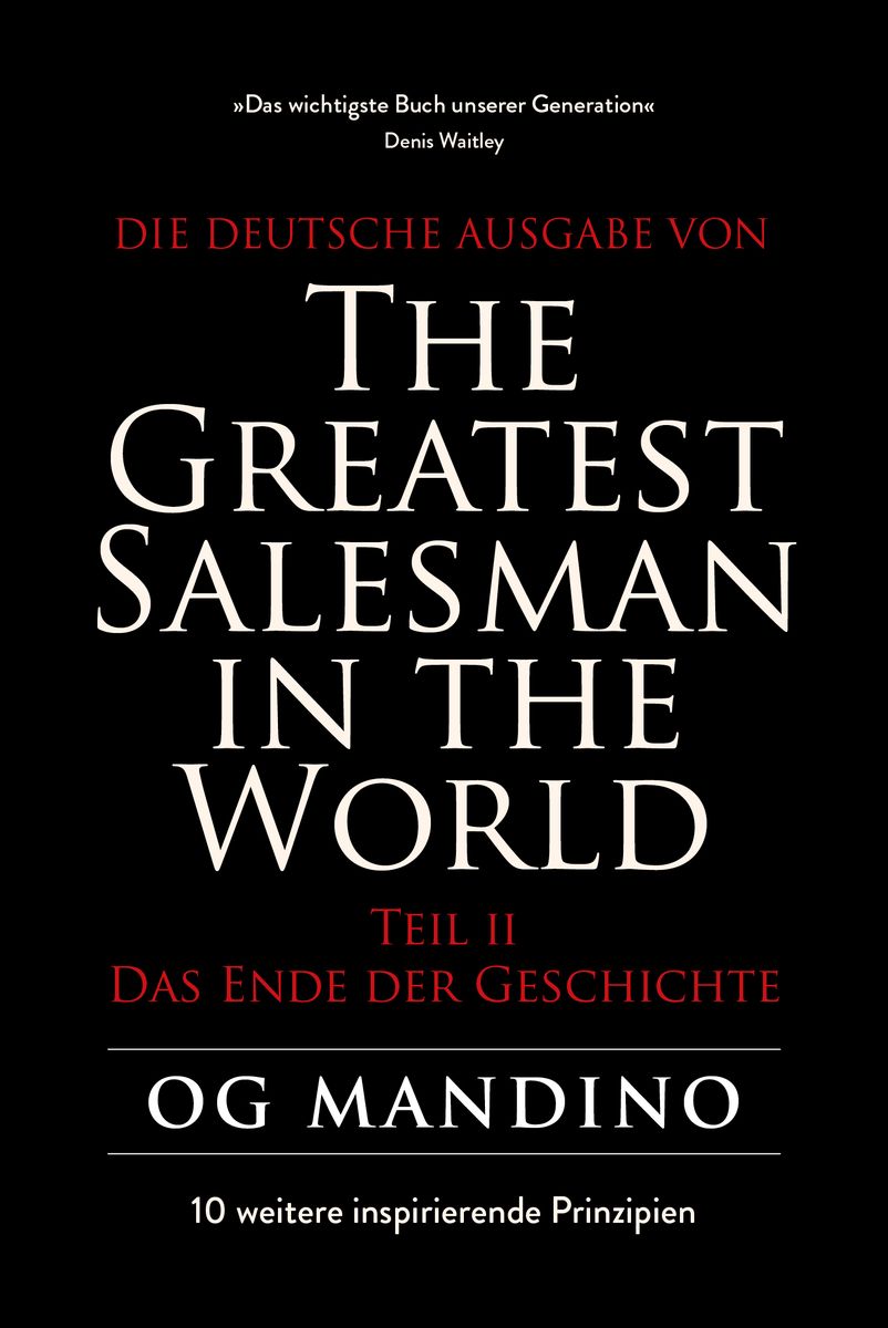 'The Greatest Salesman in the World Teil II' von 'Og Mandino' - Buch ...