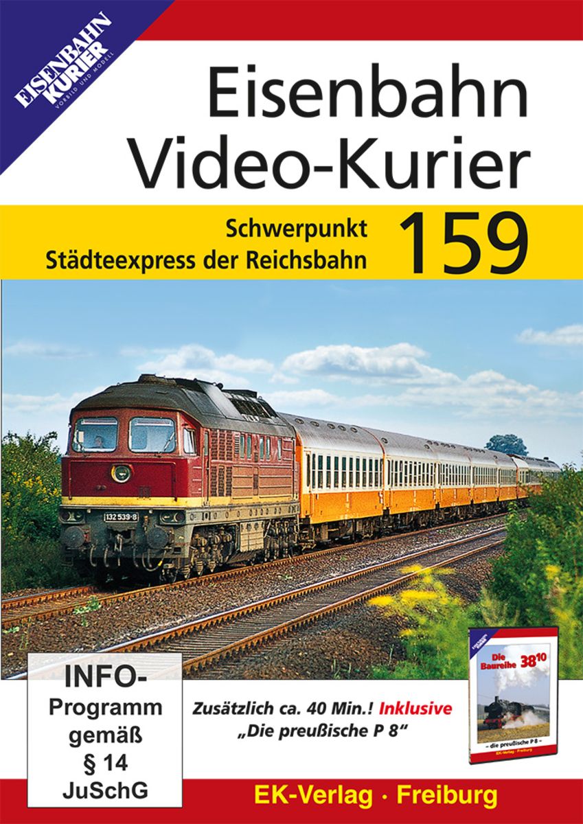 'Eisenbahn Video-Kurier 159' von '' - 'DVD'