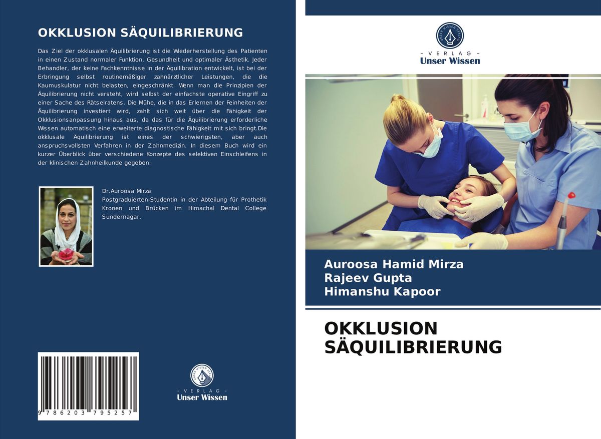 'Okklusion Säquilibrierung' von 'Auroosa Hamid Mirza' - Buch - '978-620 ...