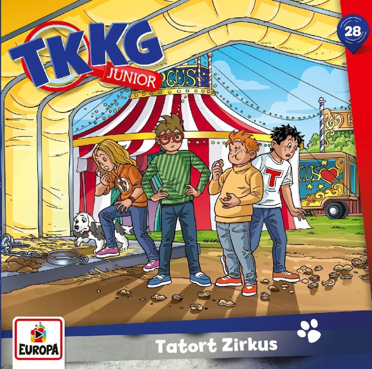 'TKKG Junior 28: Tatort Zirkus' von '' - Hörbuch