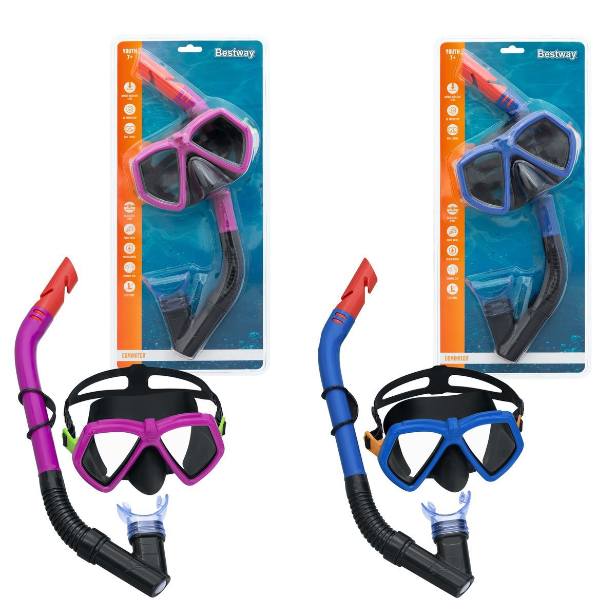Bestway Schnorchel Set Dominator 2fach sortiert kaufen - Spielwaren ...