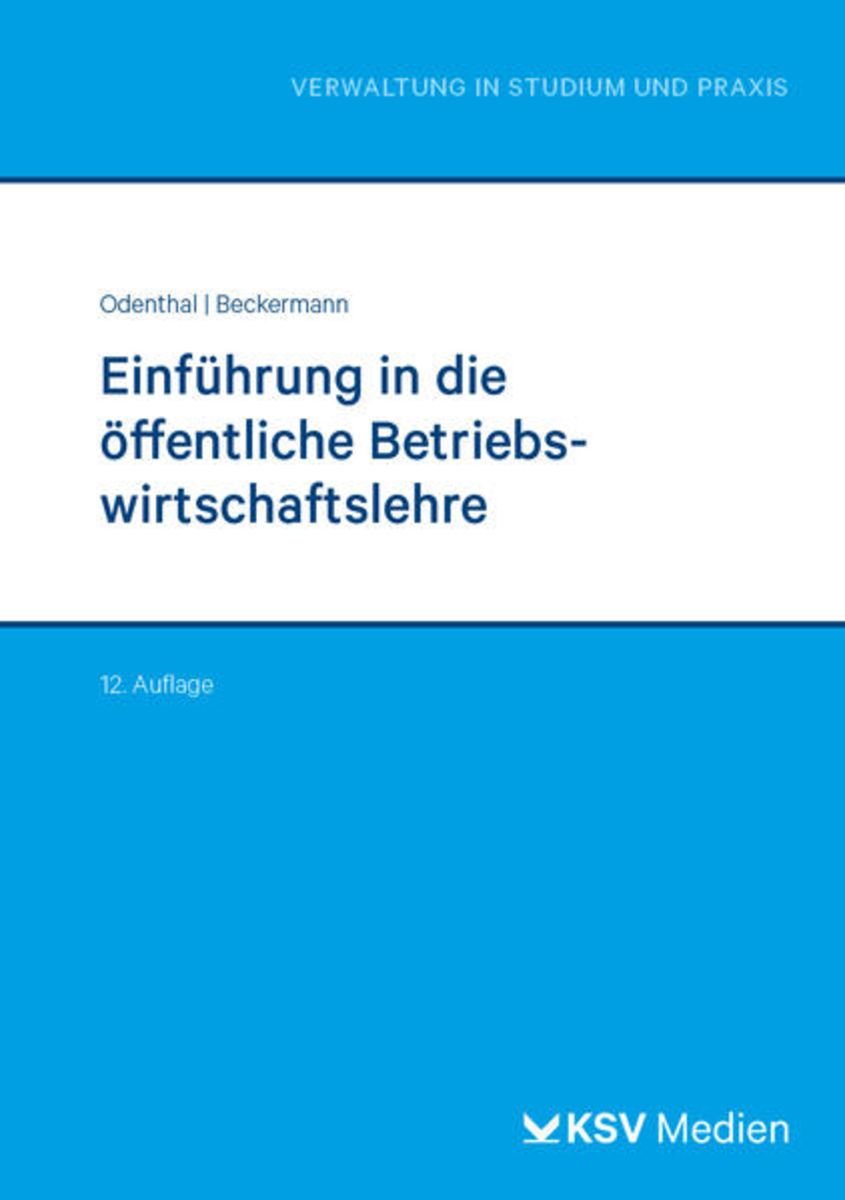 "Einführung in die öffentliche Betriebswirtschaftslehre" online kaufen