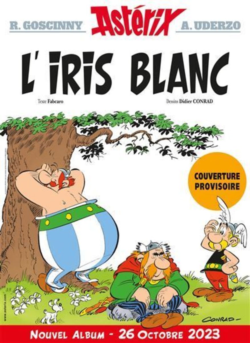 'Astérix 40 - L'Iris Blanc' von 'René Goscinny' - 'Gebundene Ausgabe' - '978-2-01-400133-4'