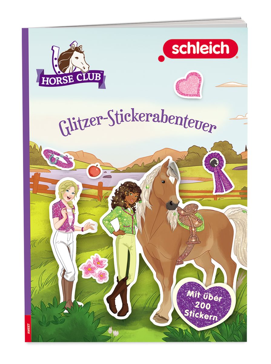 'Schleich® Horse Club™ – Glitzer-Stickerabenteuer' von '' - Buch - '978 ...
