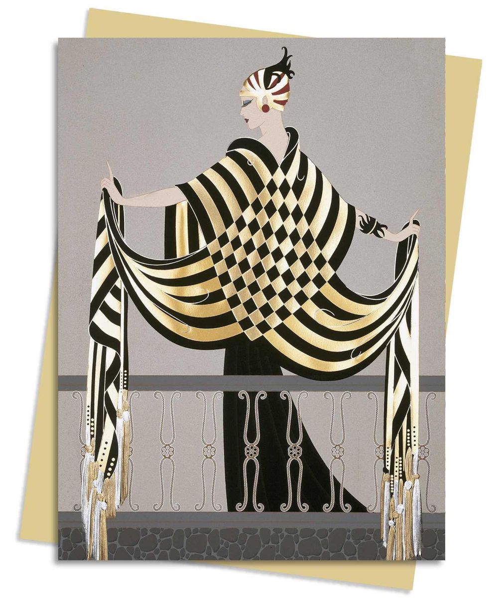 The Balcony (Erté) Greeting Card Pack