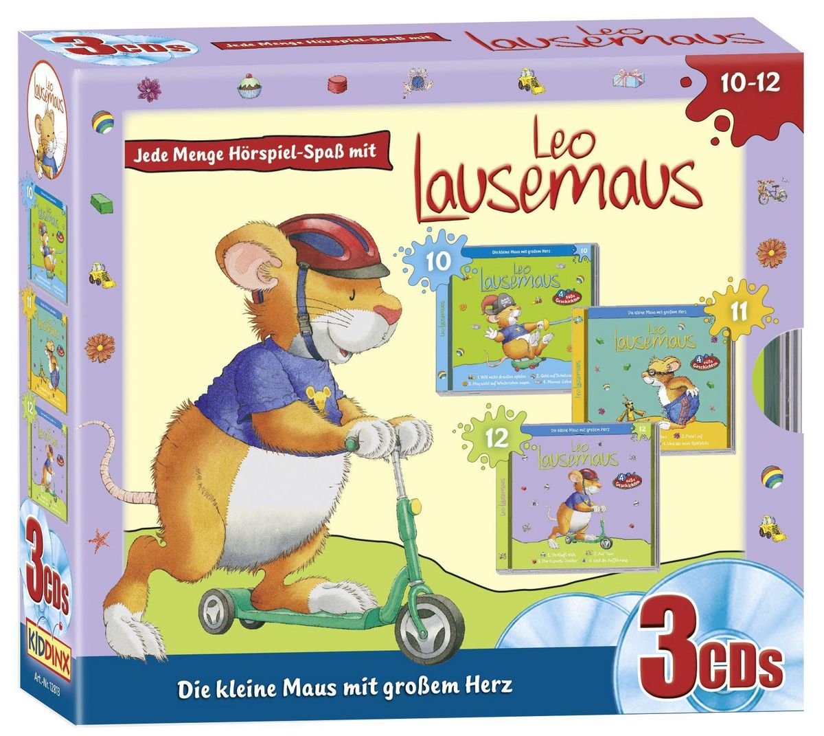 Leo Lausemaus 3er CD-Box: Folgen 10-12 - Hörbuch | Thalia
