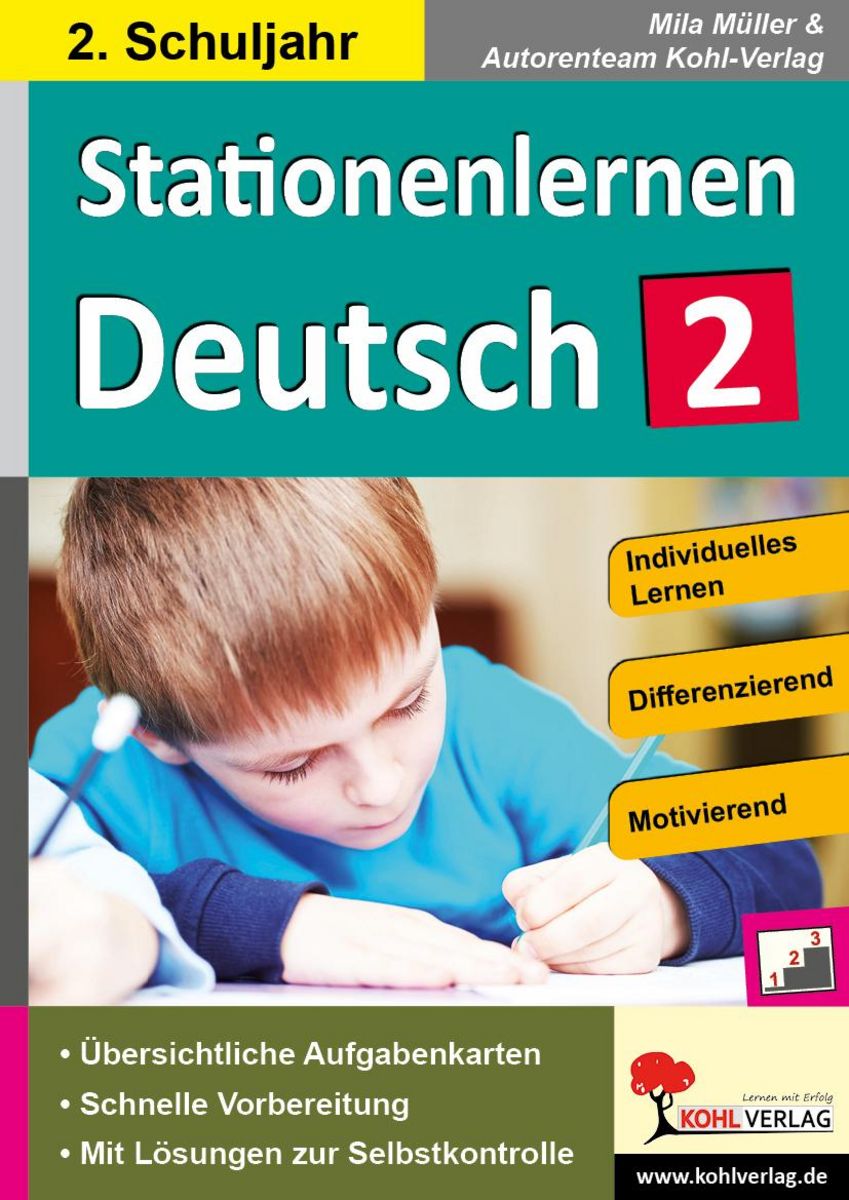 'Stationenlernen Deutsch / Klasse 2' von 'Mila Müller' - eBook