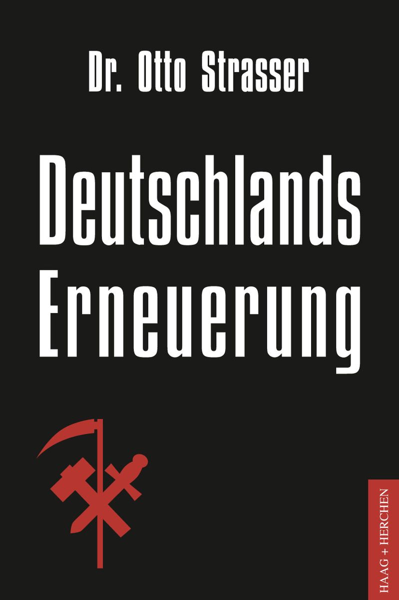 'Deutschlands Erneuerung' von 'Otto Strasser' - Buch - '978-3-89846-713-1'