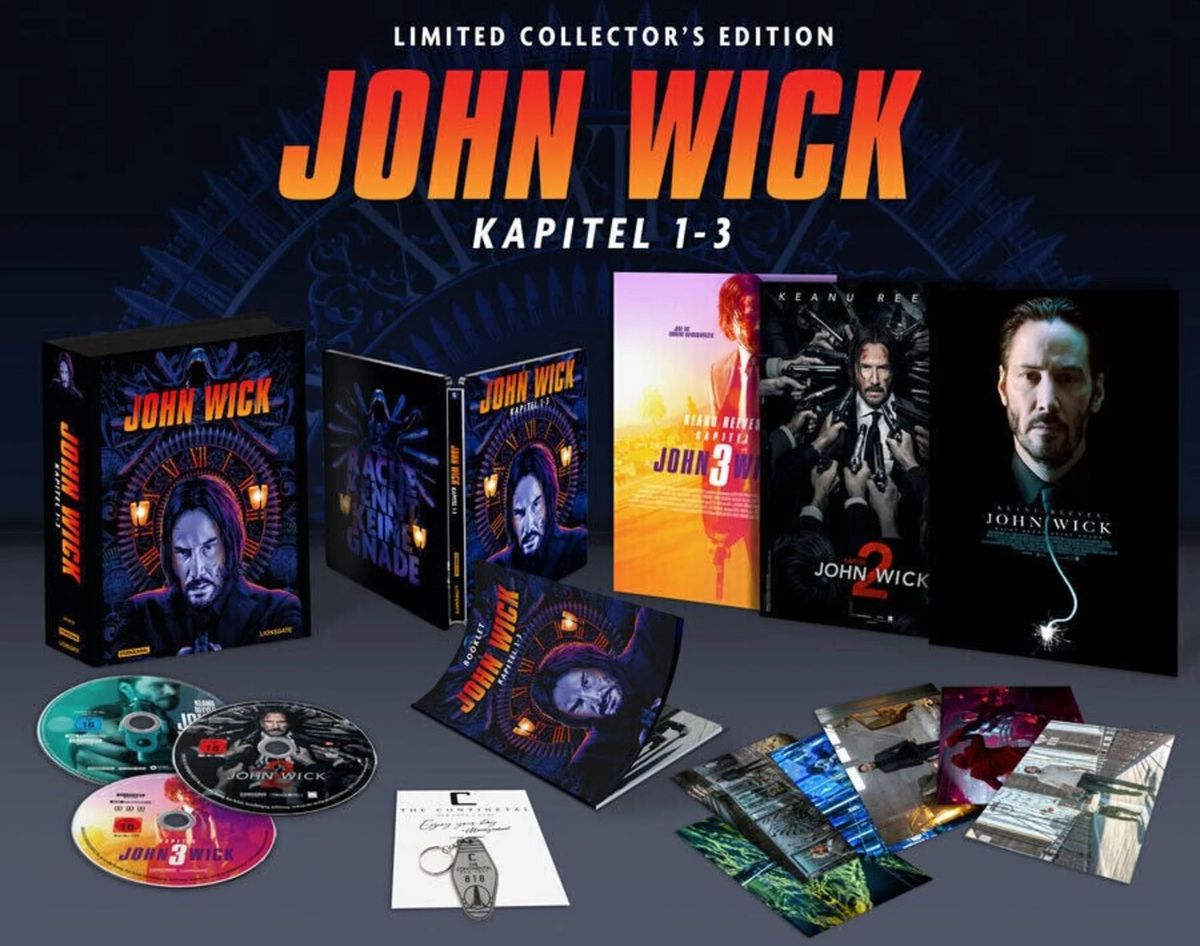'John Wick 1-3' von 'David Leitch' - 'Blu-ray 4K'
