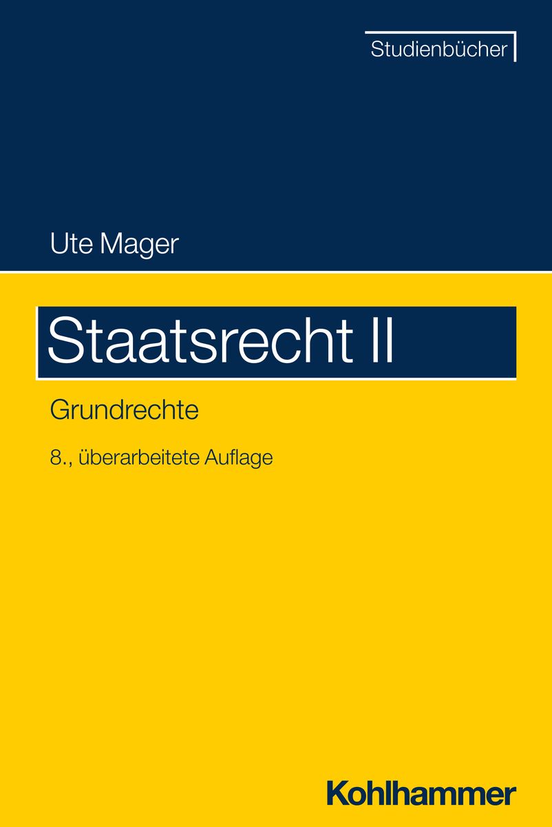 "Staatsrecht II" online kaufen