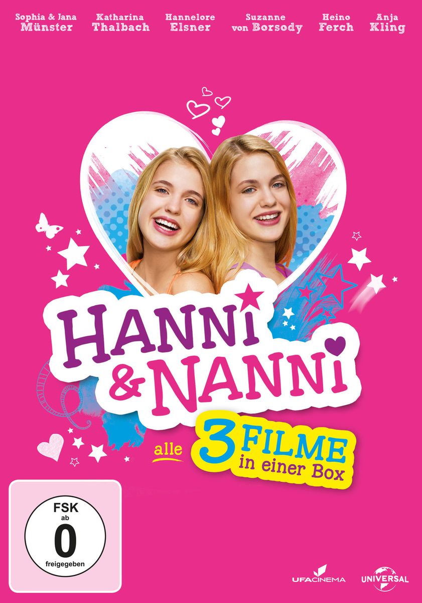 'Hanni und Nanni 1-3 [3 DVDs]' von 'Dagmar Seume' - 'DVD'