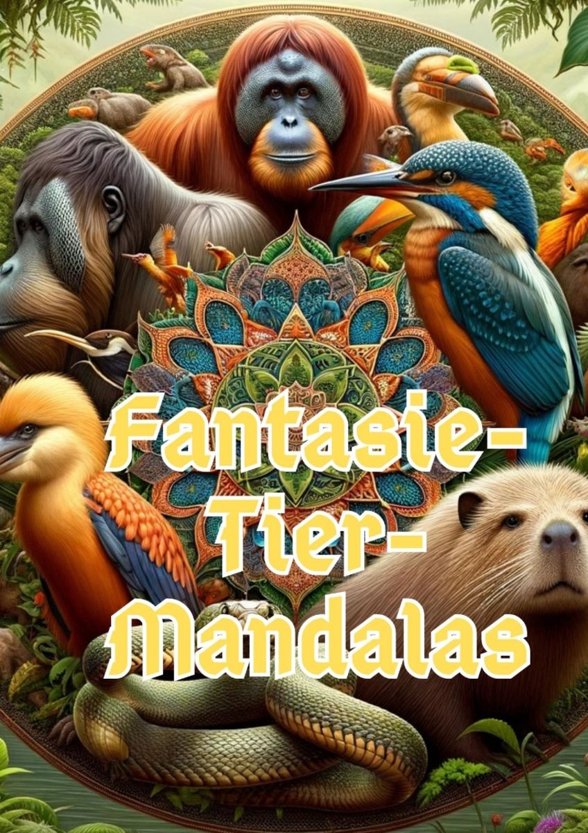 'Fantasie-Tier-Mandalas: Kreative Kreaturen malen' von 'Christian Hagen ...