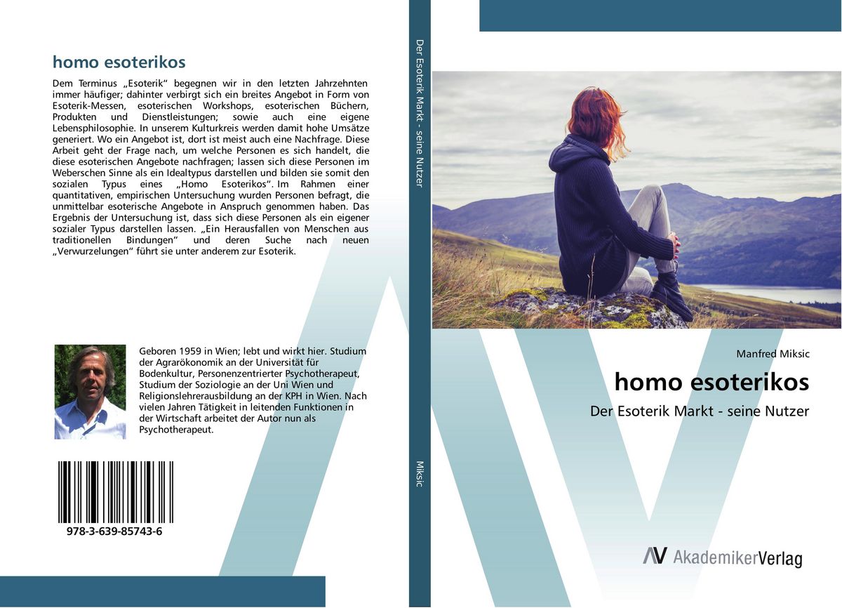 'Homo esoterikos' von 'Manfred Miksic' - Buch - '978-3-639-85743-6'