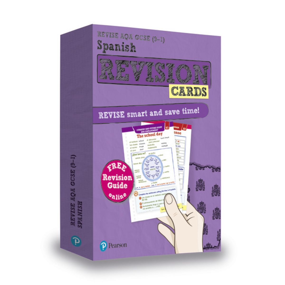'Pearson REVISE AQA GCSE Spanish Revision Cards (with free online ...