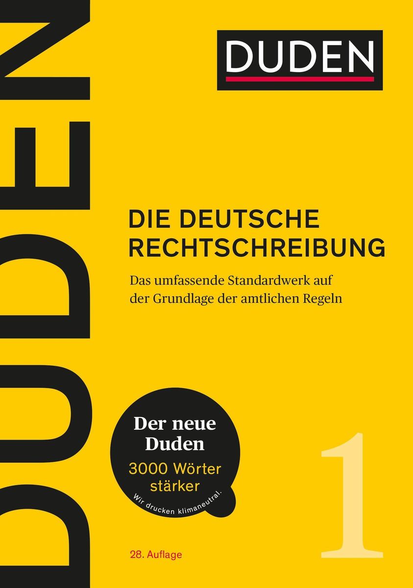  Duden Die Deutsche Rechtschreibung Von Buch 978 3 411 04018 6 