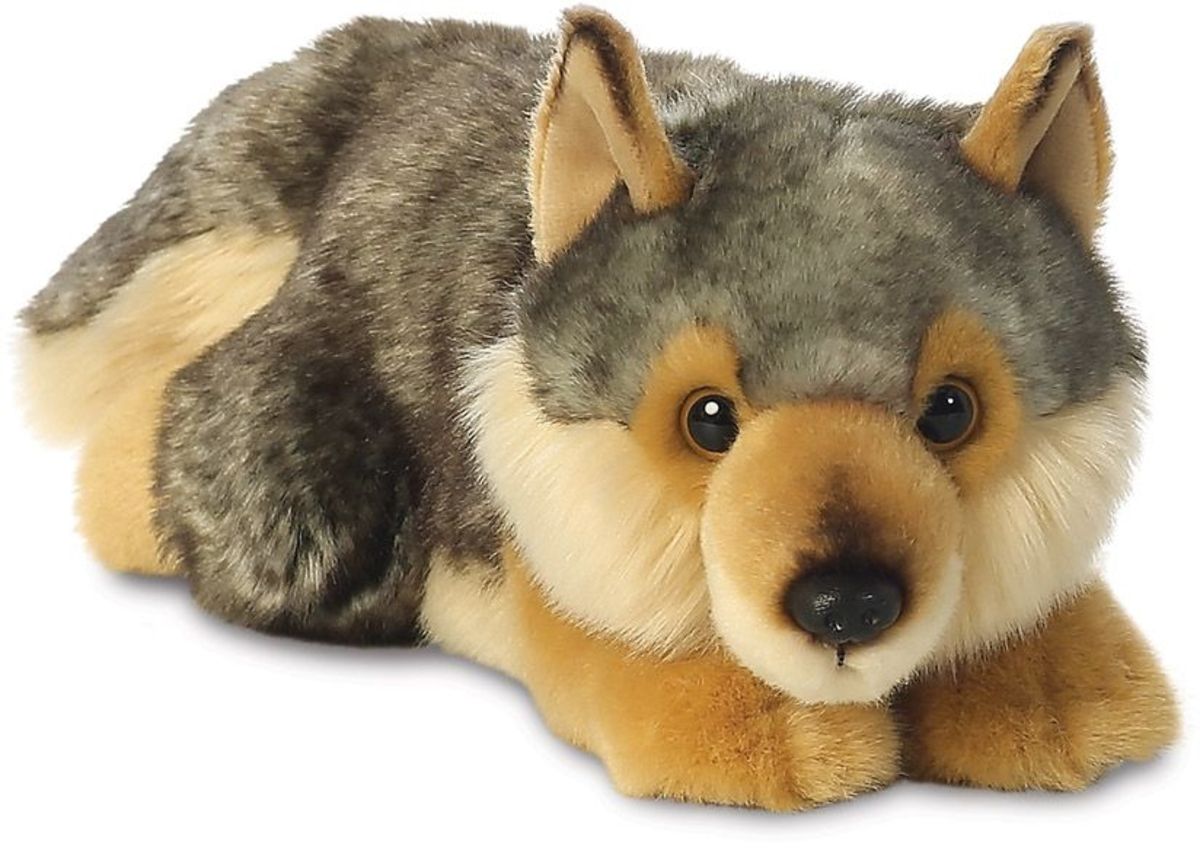 Aurora World - MiYoni Wolf liegend 28cm kaufen - Spielwaren | Thalia