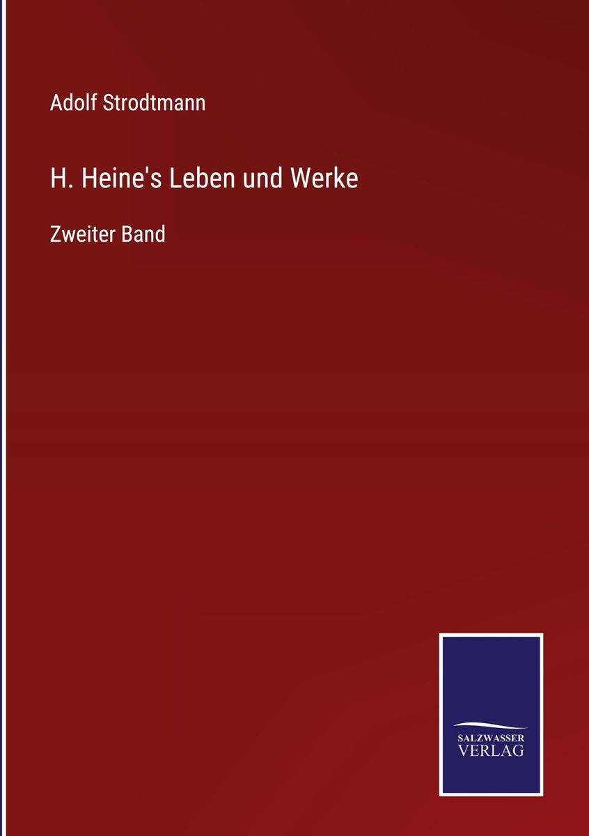 "H. Heine's Leben und Werke" online kaufen
