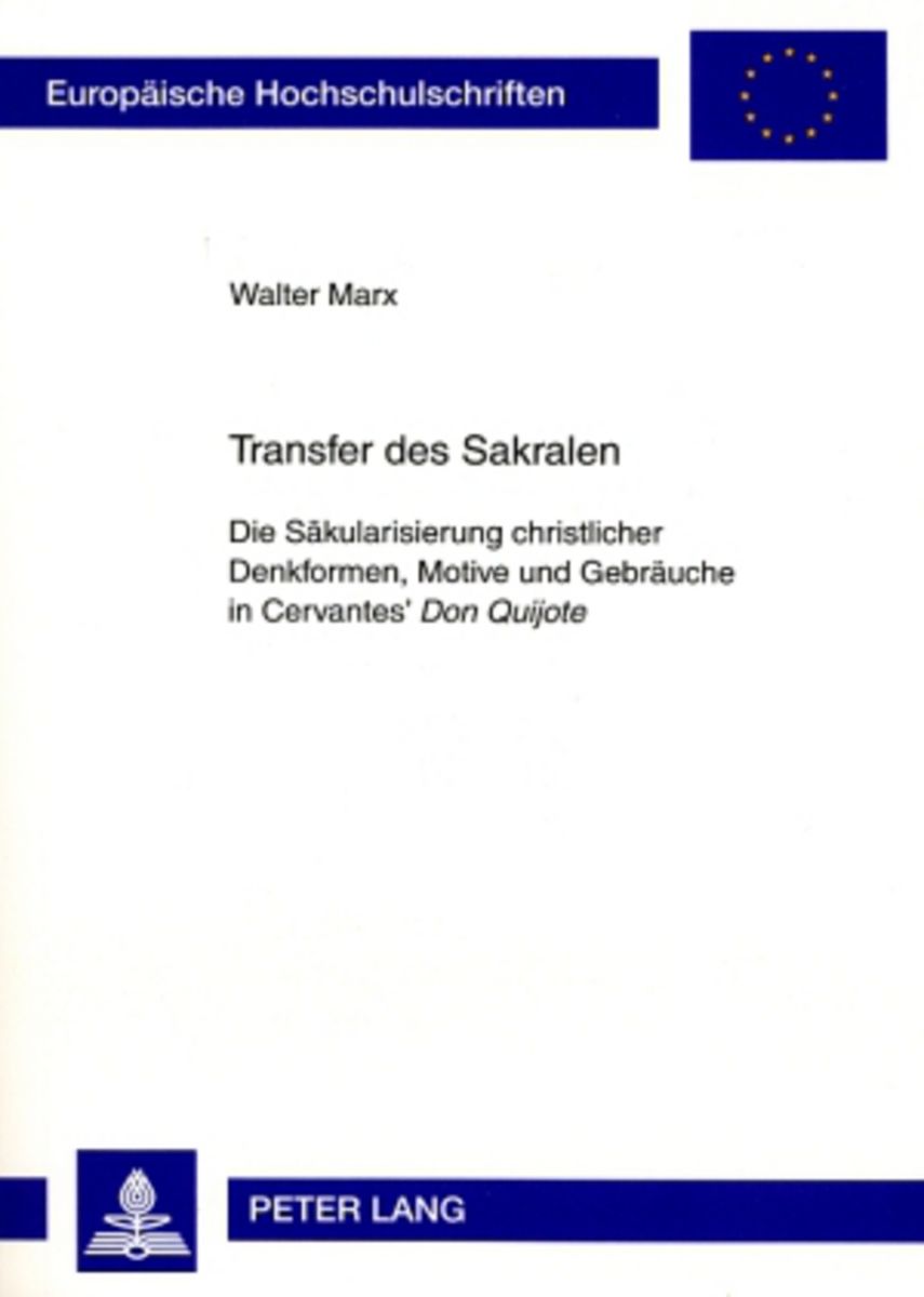 'Transfer des Sakralen' von 'Walter Marx' - Buch - '978-3-631-58155-1'