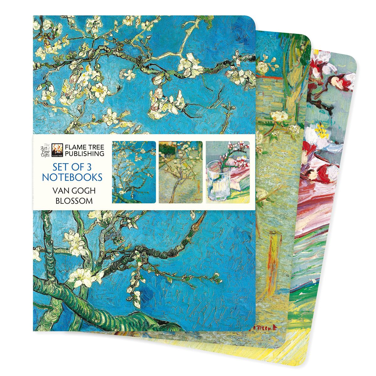 Vincent Van Gogh: Blossom Set of 3 Standard Notebooks von Flame Tree Publishing - Notizen ...