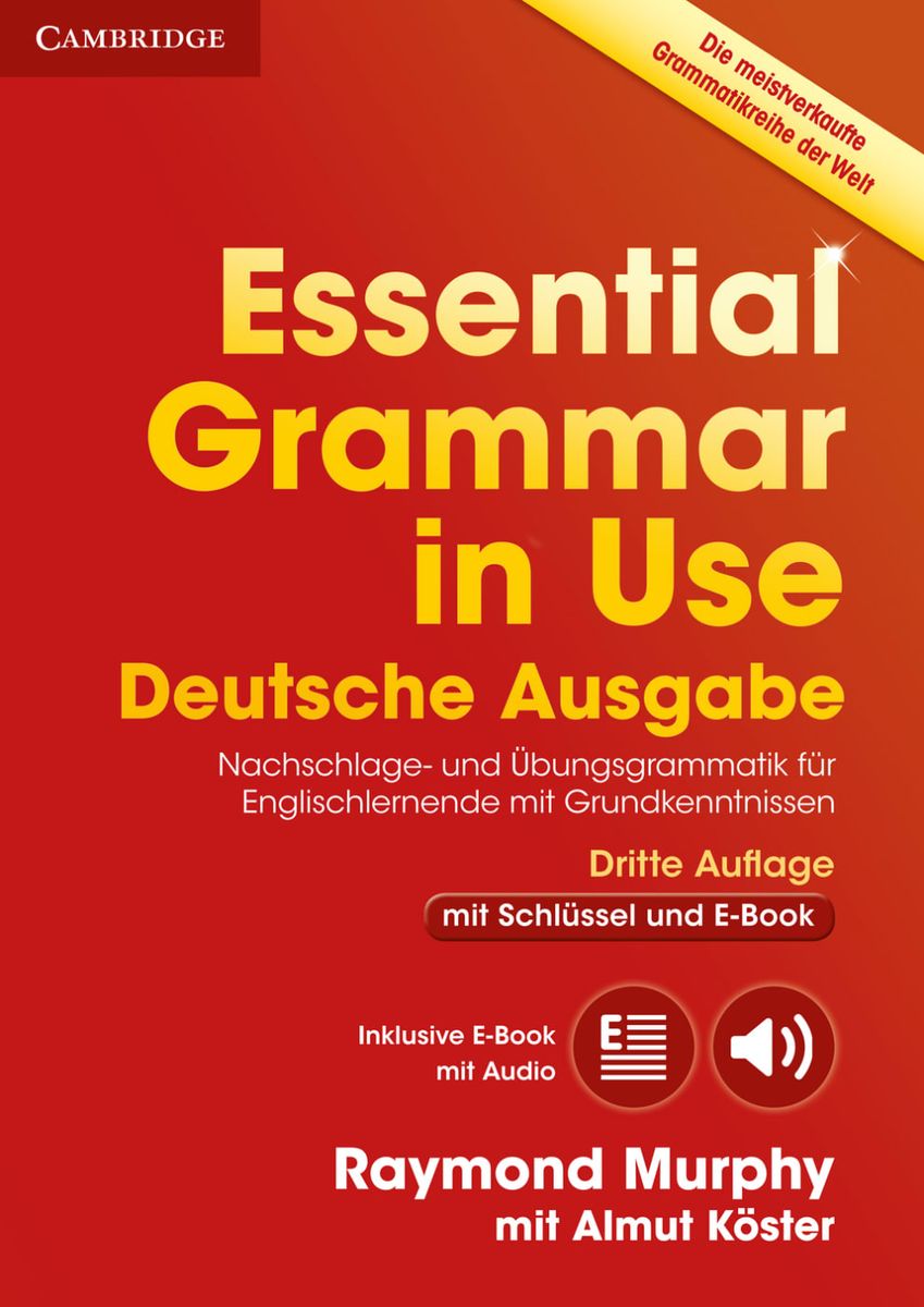 Essential Grammar in Use. German Third Edition . Book with answers and ...