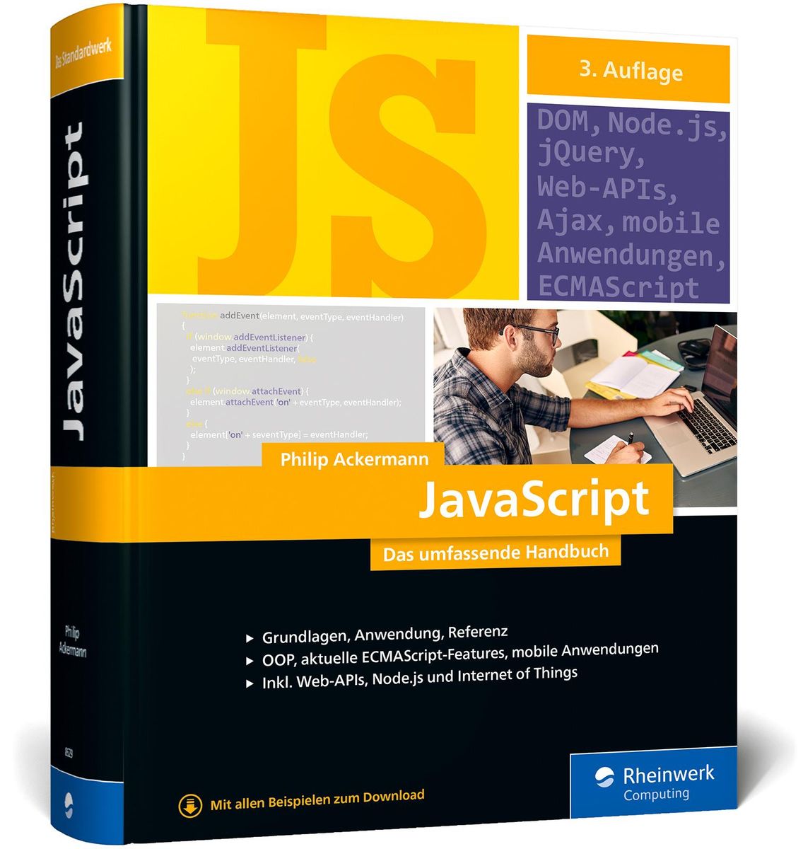 'JavaScript' von 'Philip Ackermann' - Buch - '978-3-8362-8629-9'