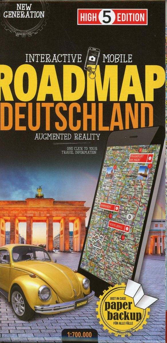 Strassenkarte Deutschland - Buch | Thalia