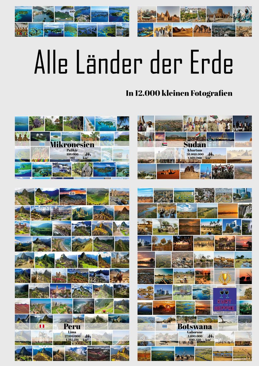'Alle Länder der Erde' von 'Kurt Heppke' - Buch - '978-3-7562-9524-1'