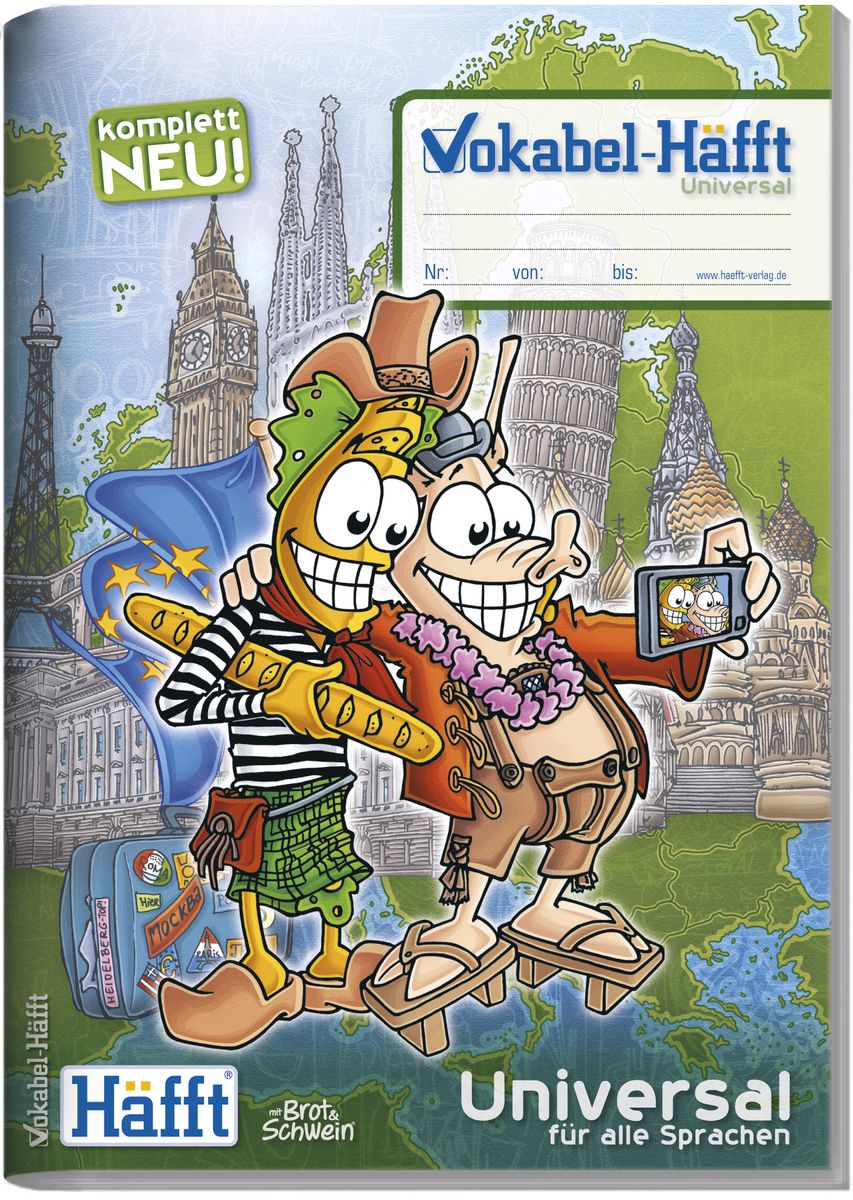 'Vokabel-Häfft Universal (Für alle Sprachen) (DIN A5 ...
