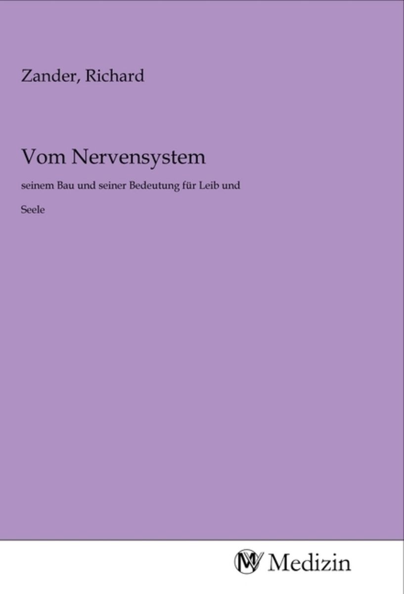 'Vom Nervensystem' von '' - Buch - '978-3-96875-007-1'