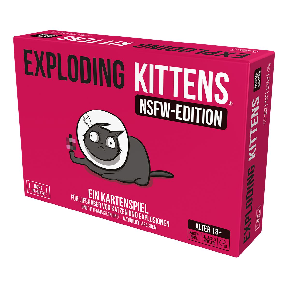 Asmodee EXKD0029 - Exploding Kittens, NSFW Edition, Grundspiel kaufen - Spielwaren | Thalia