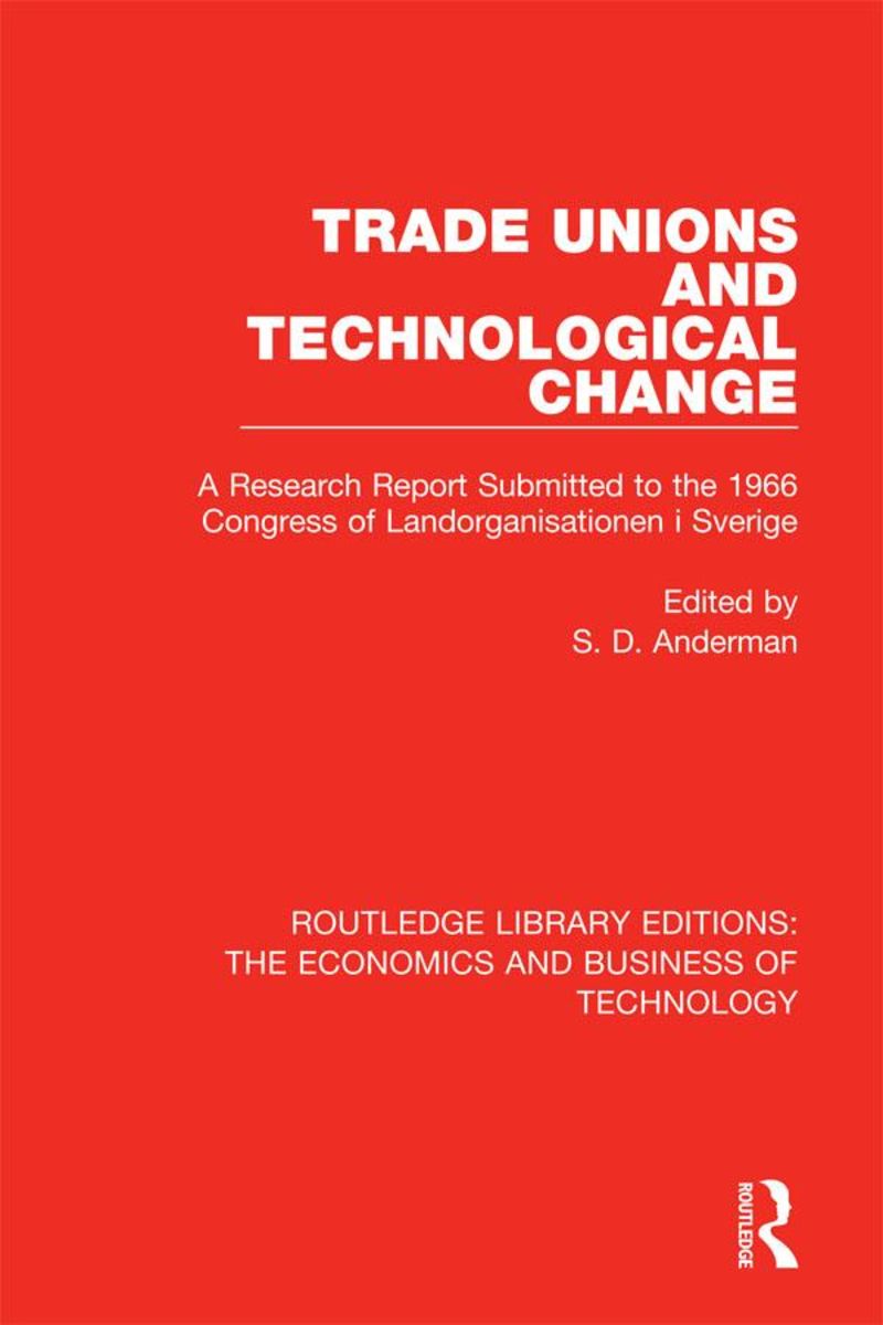 'Trade Unions and Technological Change' von '' - eBook